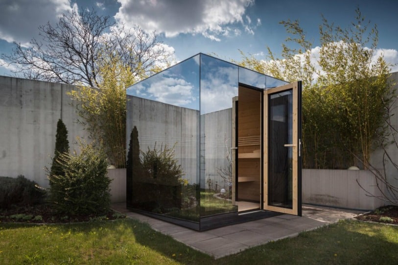 Gartensauna - Gartenbau Wuppertal Landschaftsbau Terrassen